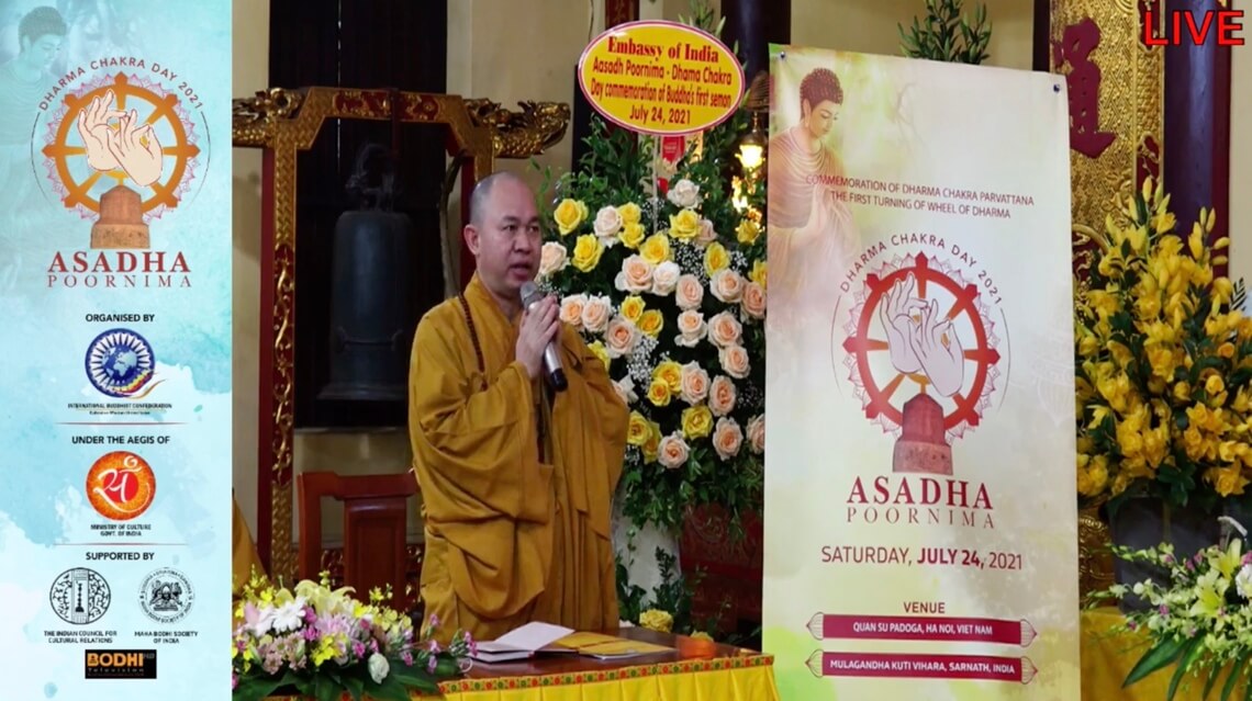 Ling Jiou Mountain Buddhist Web TV-Dharma Master Hsin Tao advocates ...