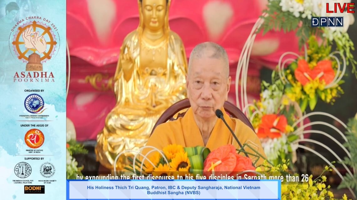 Ling Jiou Mountain Buddhist Web TV-Dharma Master Hsin Tao advocates ...
