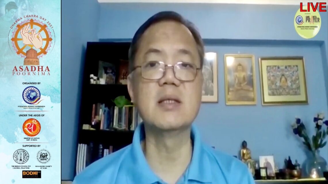 Ling Jiou Mountain Buddhist Web TV-Dharma Master Hsin Tao advocates ...